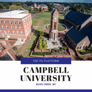 Program Spotlight: Campbell University | The PA Platform